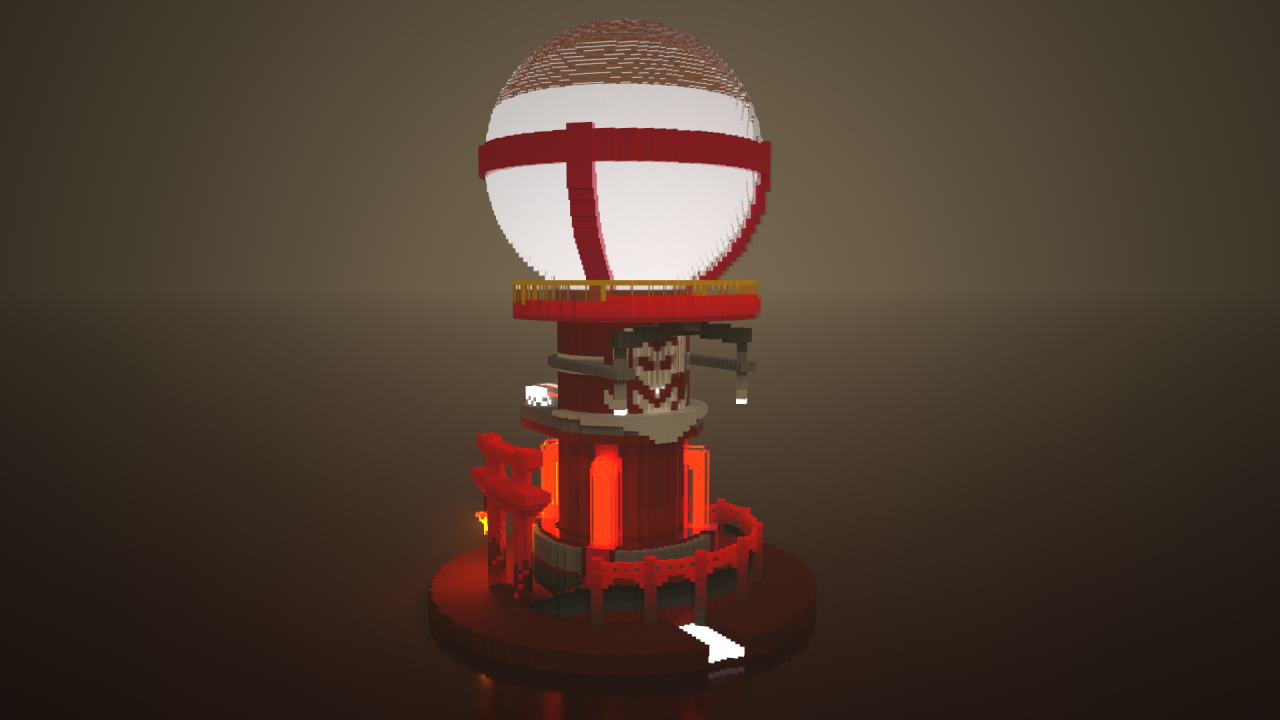 Red pirate tower Minecraft Map