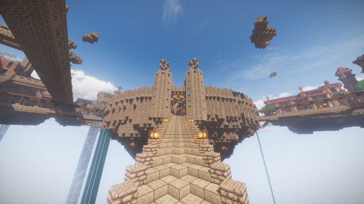 Flying City - Academy Minecraft Map