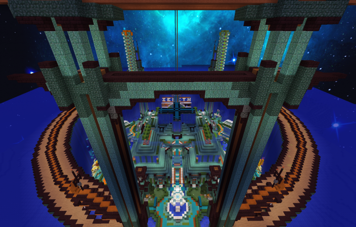 Brahmabone's Zenith Ocean Temple Minecraft Map