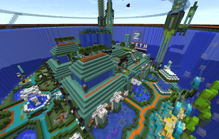 Brahmabone's Zenith Ocean Temple Minecraft Map
