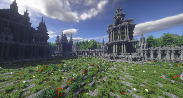 Castle Of The Moon [Gothic Palace] Minecraft Map