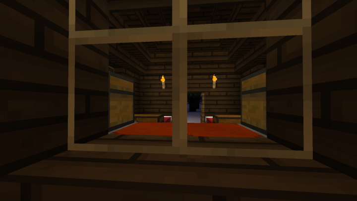 Cabin in the forest Minecraft Map