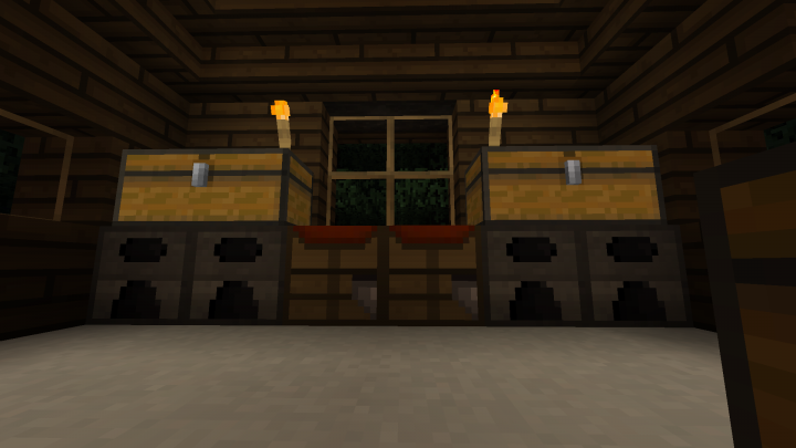 Cabin in the forest Minecraft Map