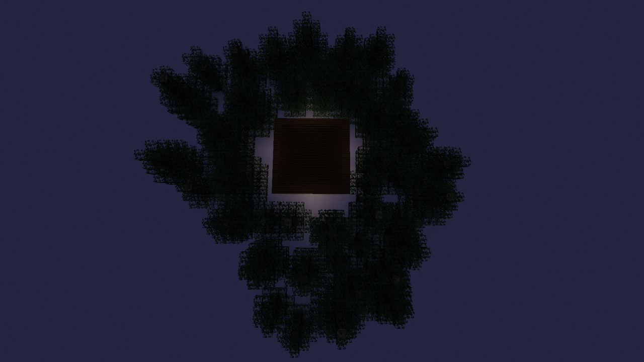 Cabin in the forest Minecraft Map