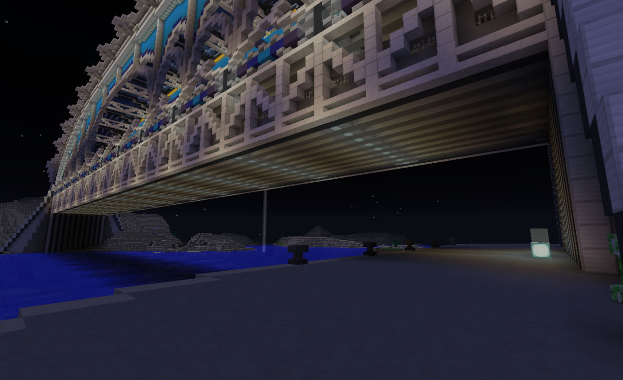 Suspension bridge Minecraft Map