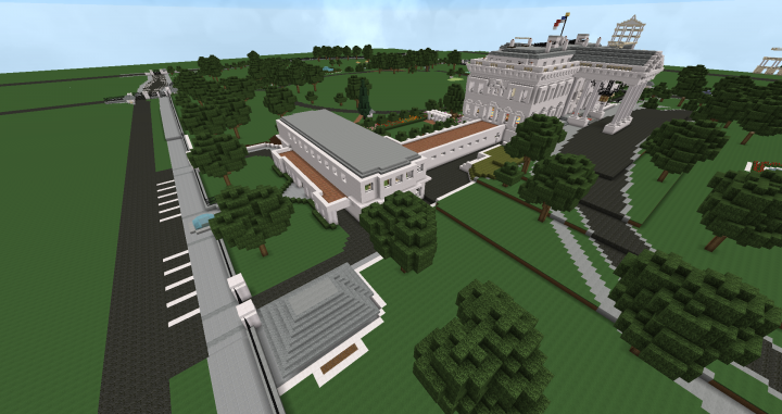 Minecraft's best White House!!! Minecraft Map