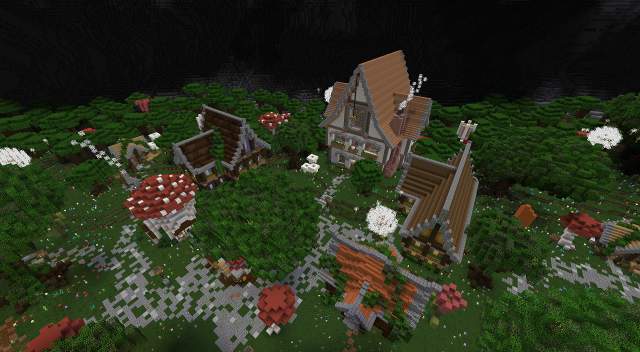 Sacred Elven Forest Spawn Minecraft Map