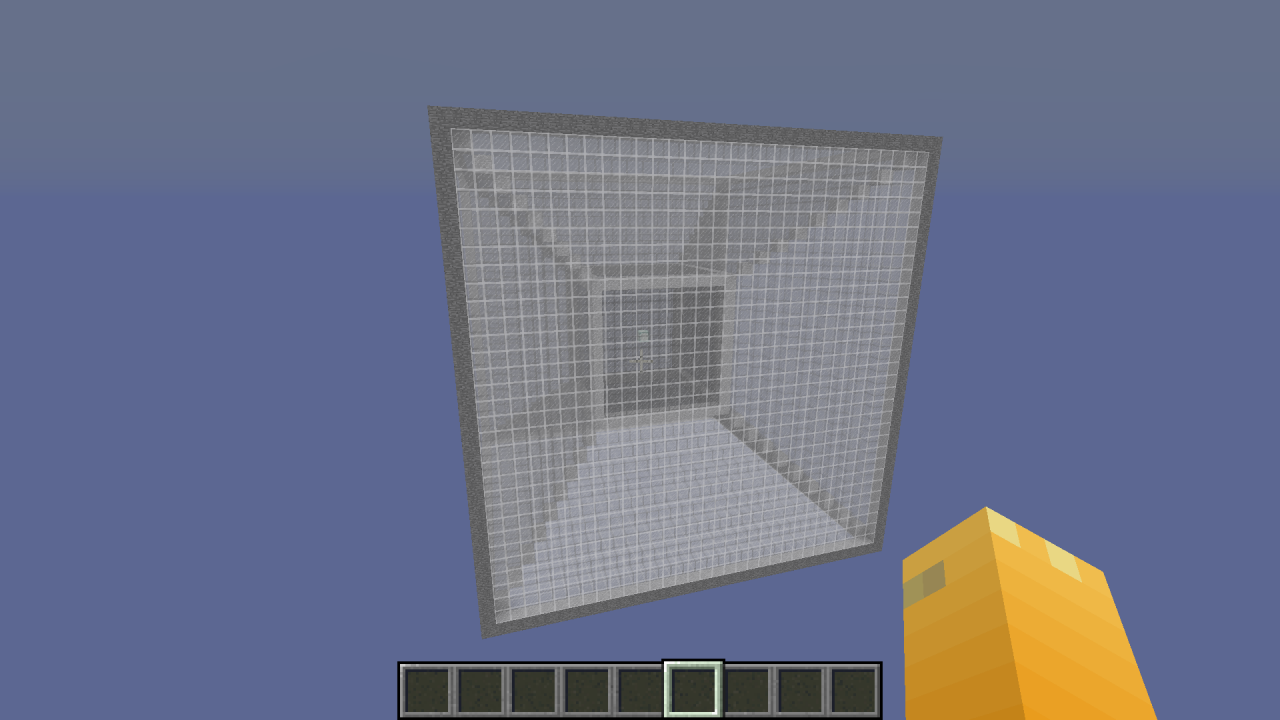 3D model of a Tesseract Minecraft Map