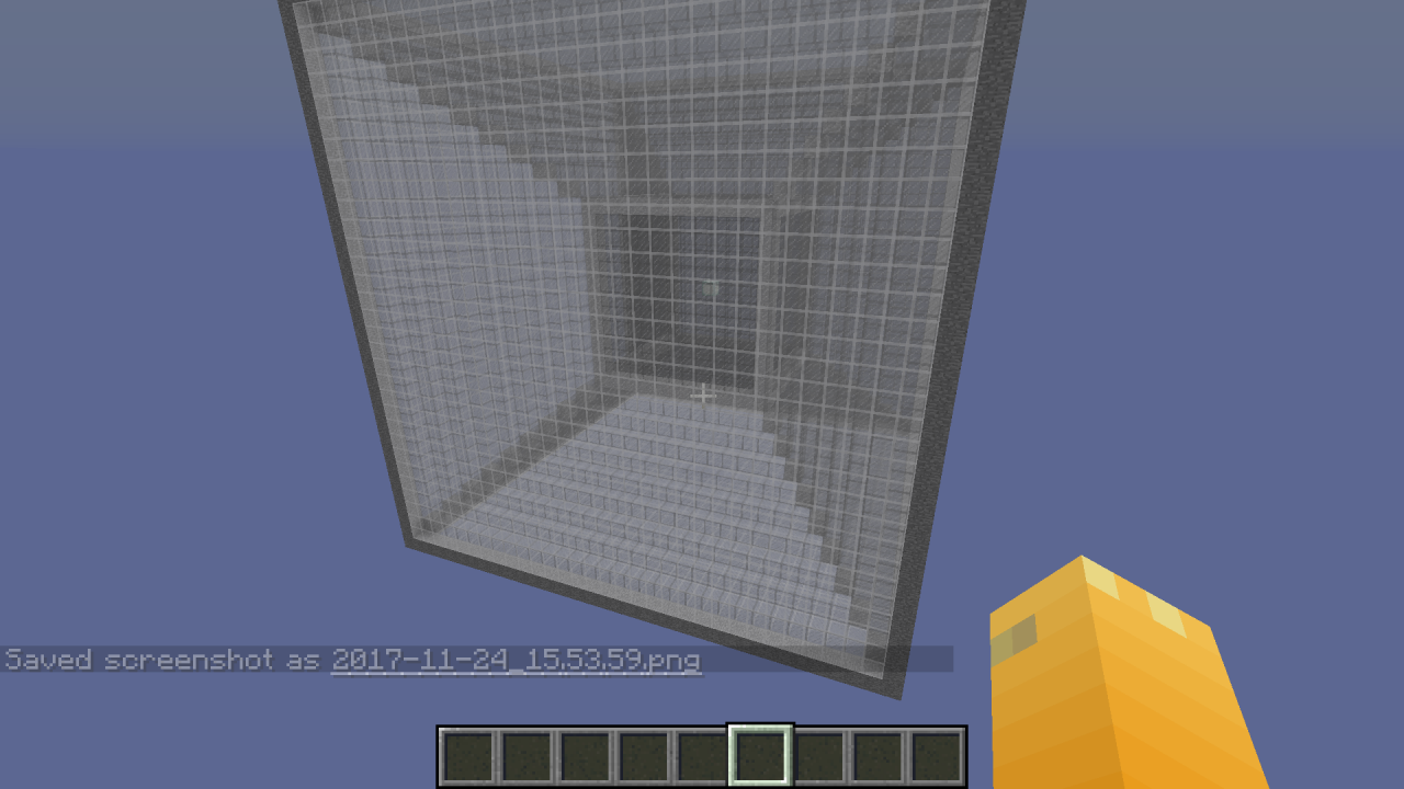 3D model of a Tesseract Minecraft Map
