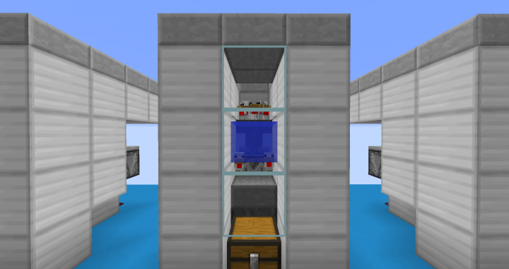 Minecraft Chicken Farm Schematic A Working Chicken Coop