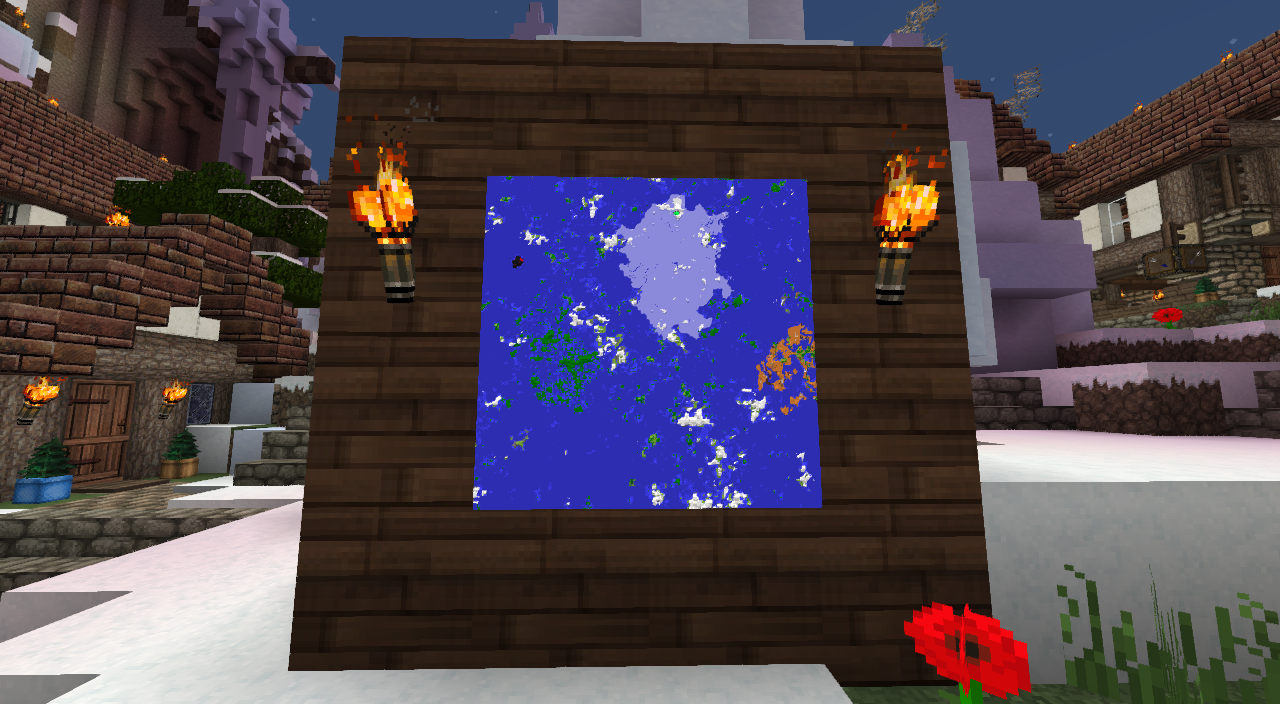 Sink or Swim! 4000 x 4000 Flooded mine-world survival map Minecraft Map