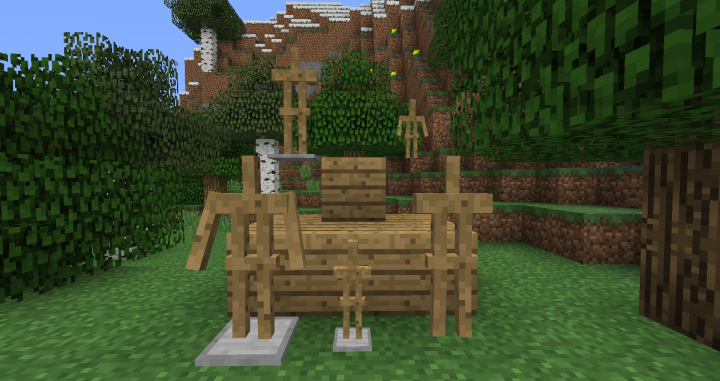 Armor Stand Poses with functions Minecraft Map