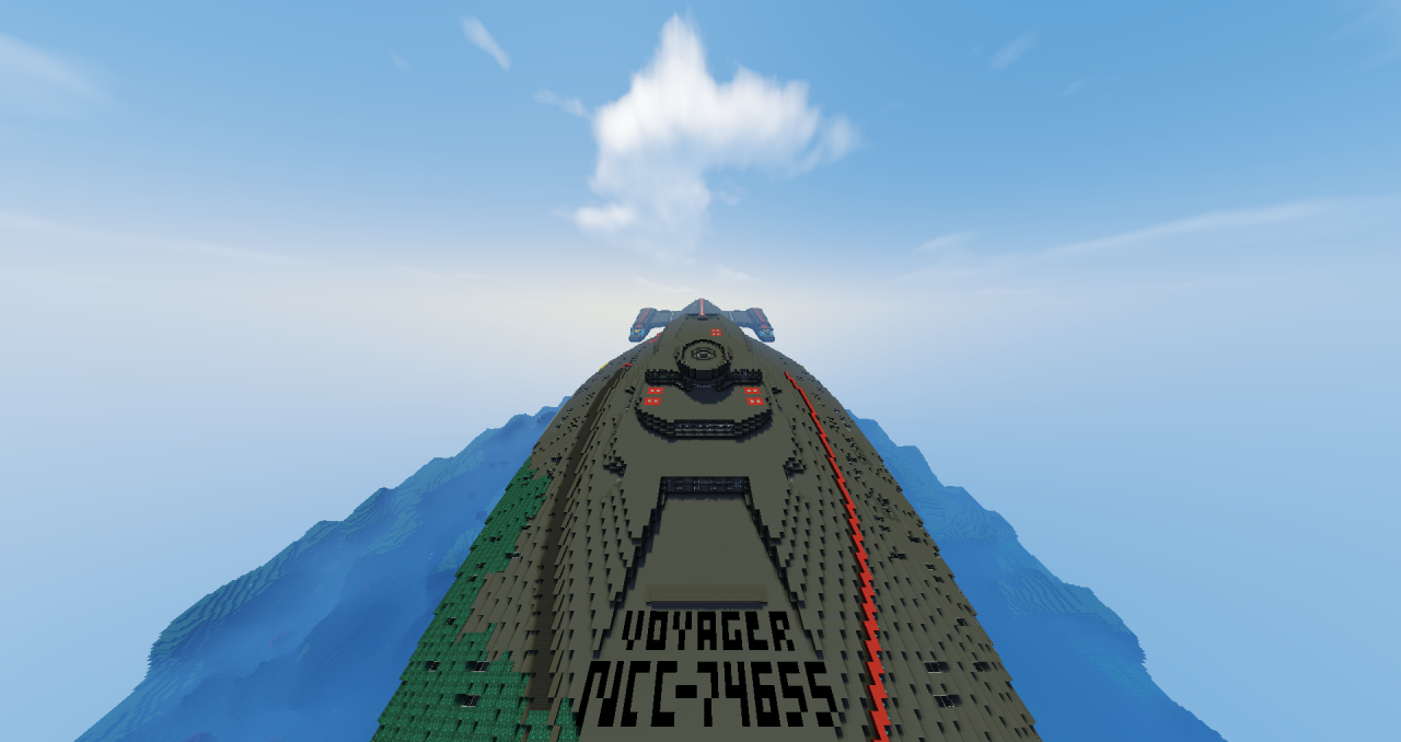 U.S.S Voyager N.C.C 74656 Minecraft Map