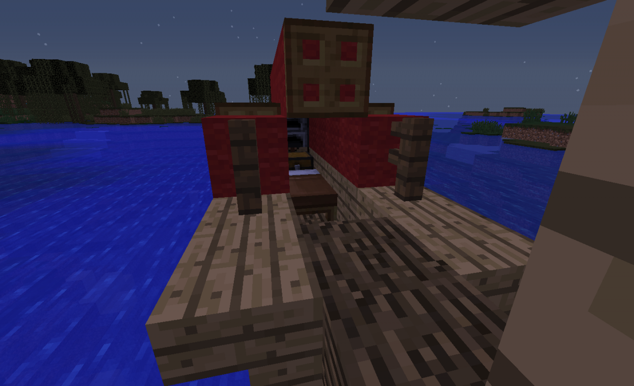 Canoe ship Minecraft Map