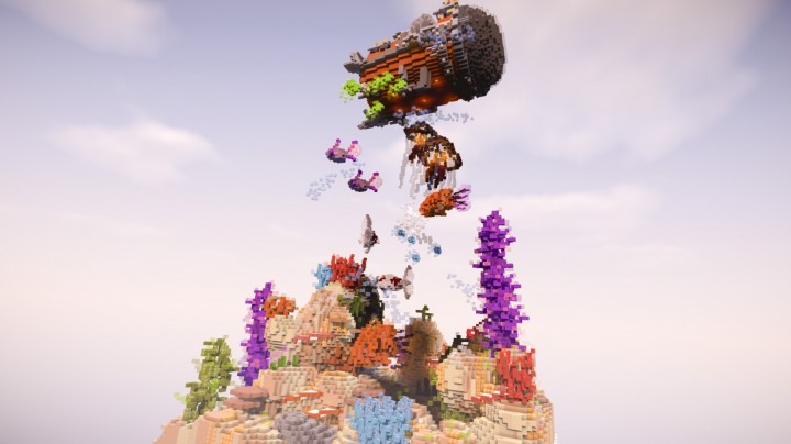 Under the sea [75x75] Plot #24 Minecraft Map