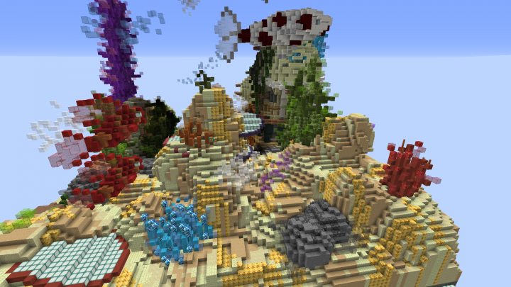 Under the sea [75x75] Plot #24 Minecraft Map