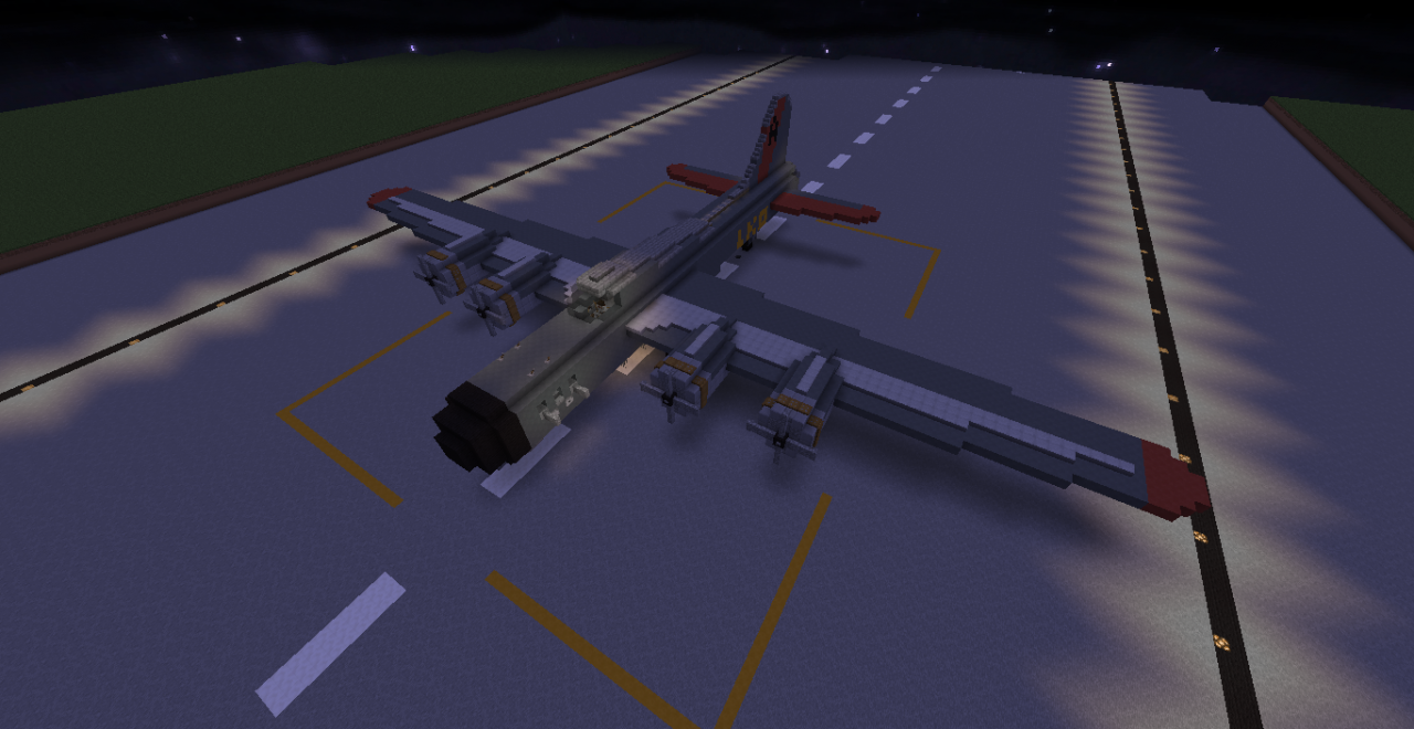 Boeing B-17 Flying Fortress Minecraft Map