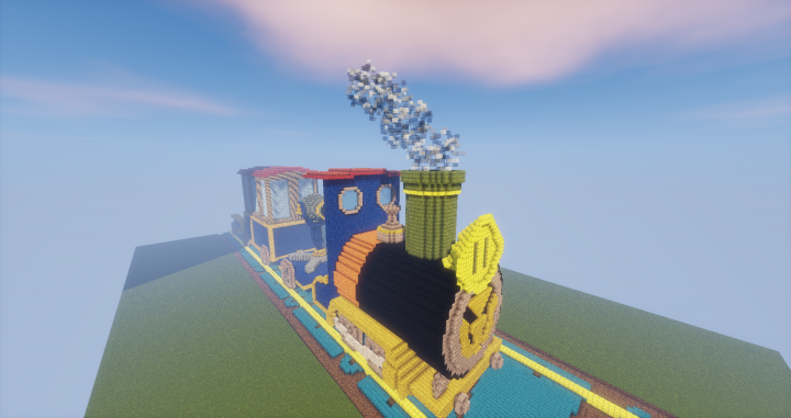 Train Zelda Spirit Tracks Minecraft Map