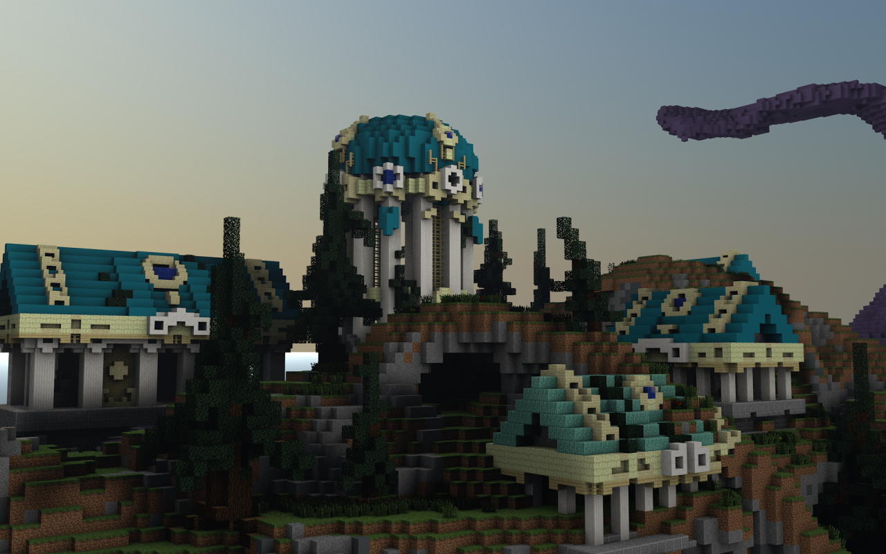 Flying Whale Minecraft Map