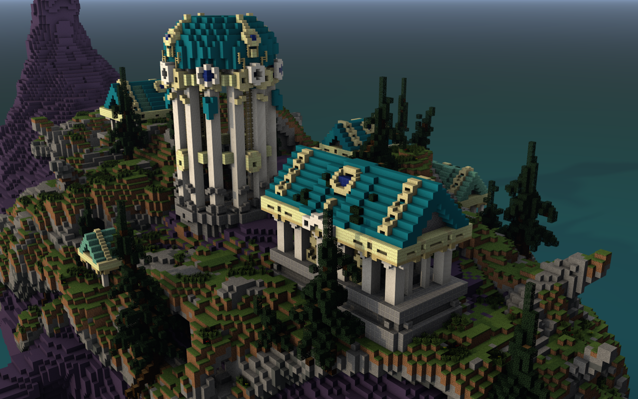 Flying Whale Minecraft Map