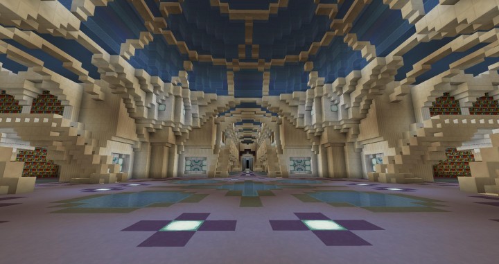 Royal Library of the North-Elves Minecraft Map