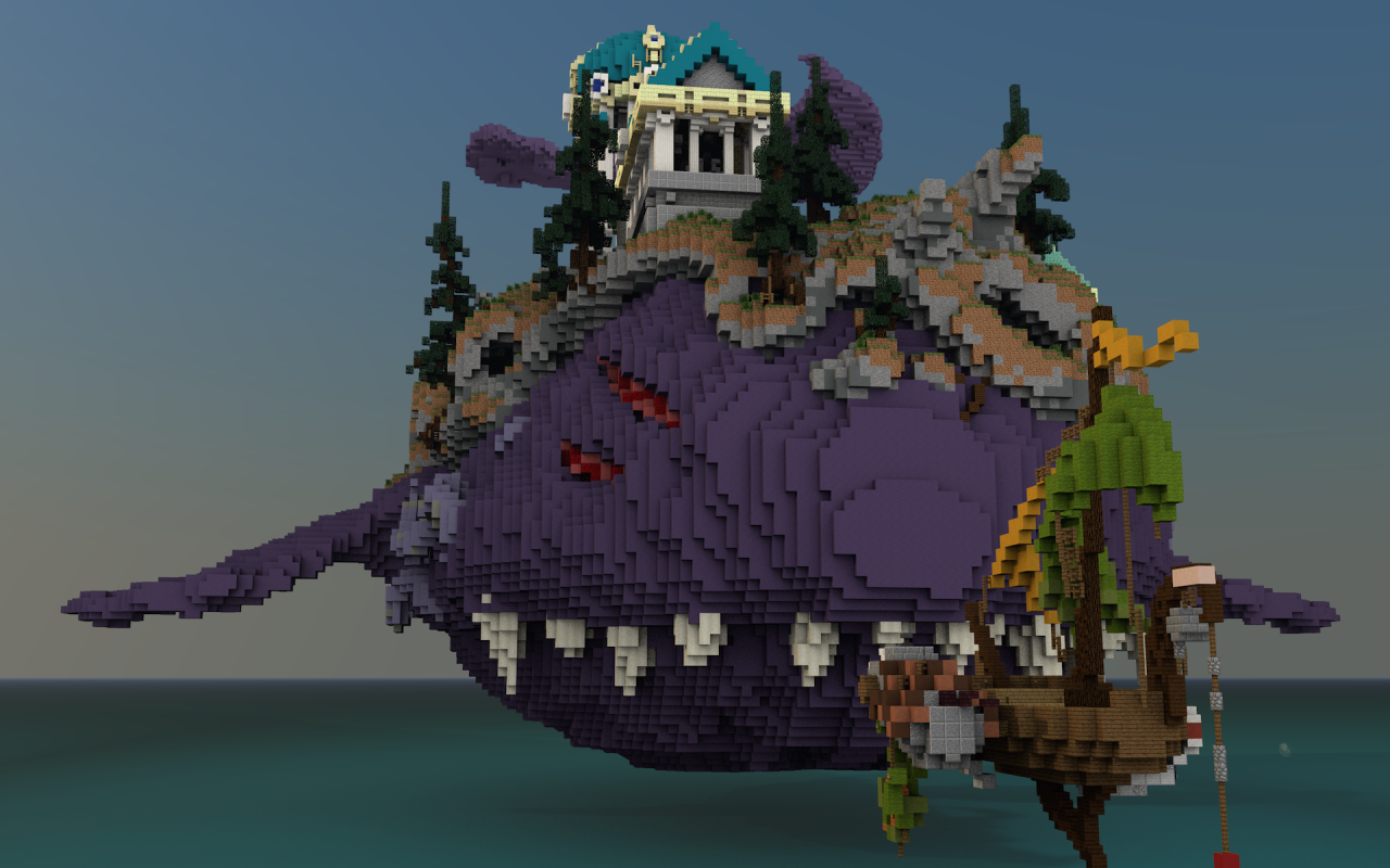 Flying Whale Minecraft Map