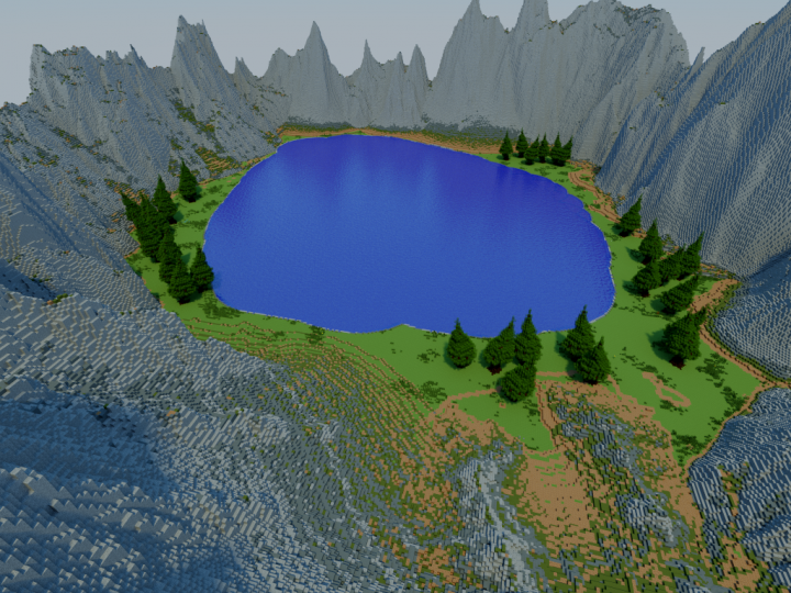 Lake / need to finish Minecraft Map