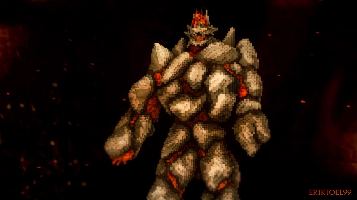 Minecraft | Fire Golem - [By Joel__99 and asdanthemadd] Minecraft Map