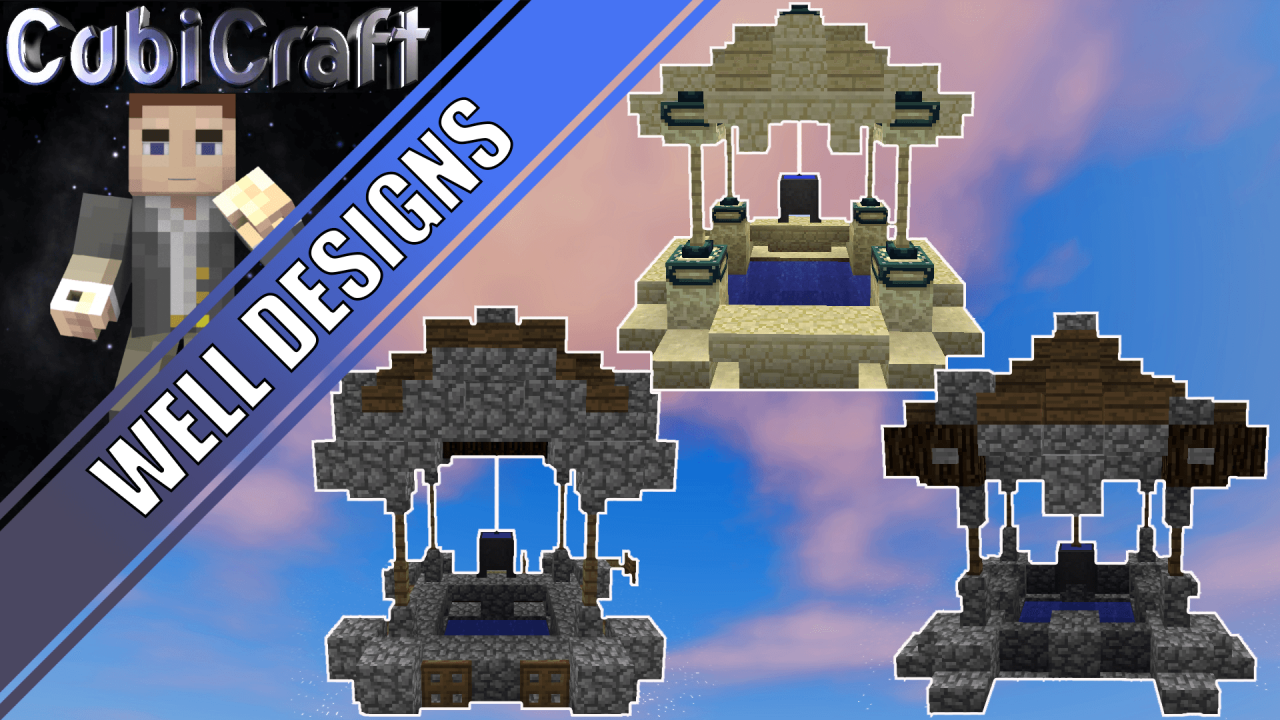 Well Designs + Schematic Minecraft Project