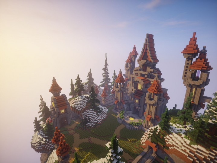 Amelia Winter Spawn Minecraft Map