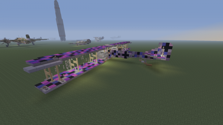 WW1 German Gotha G.IV Heavy Bomber, night camo and Lozenge camo ...