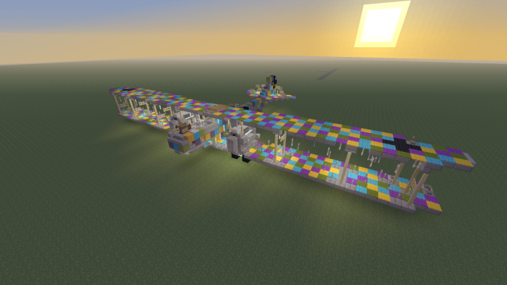 WW1 German Gotha G.IV Heavy Bomber, night camo and Lozenge camo ...