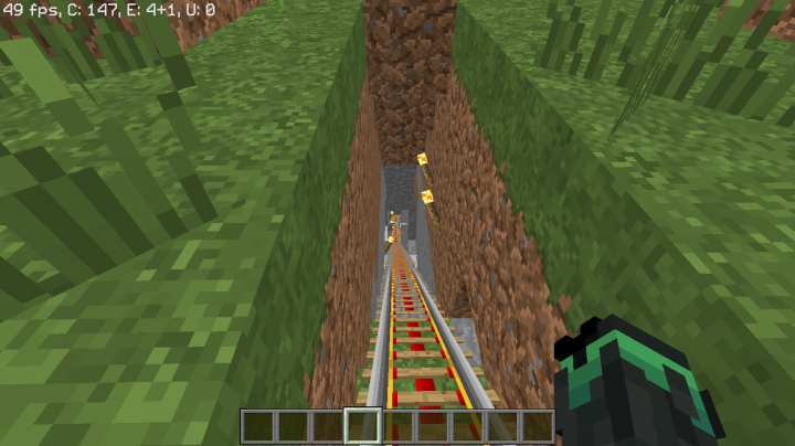 Mini Roller Coaster Minecraft Map