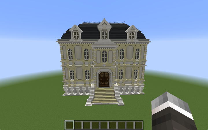Realistic French Chateau Minecraft Map