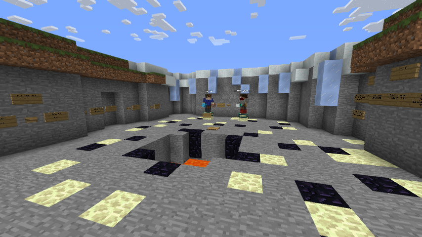 Spleef Minecraft Map