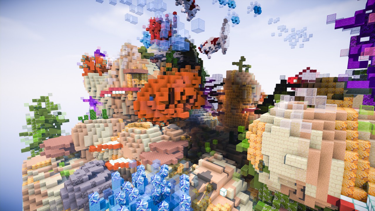 Under the sea [75x75] Plot #24 Minecraft Map