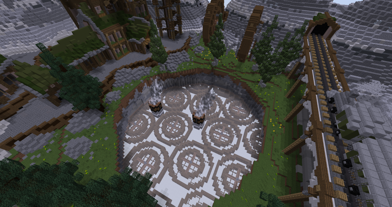 Steampunk Electric Floor Map Minecraft Map