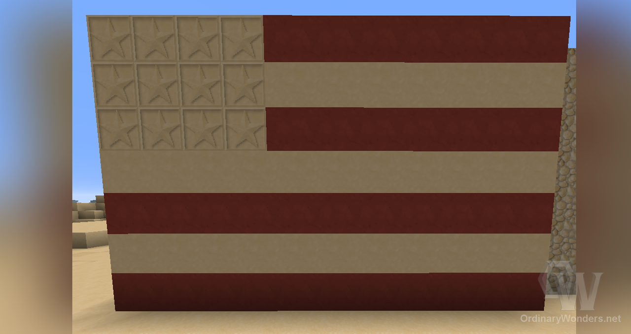 Ordinary Wonders USA Addon 1.13 to 1.19.4 Minecraft Texture Pack