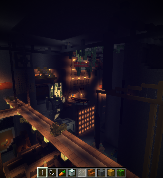 underground complex Minecraft Map