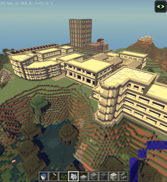 underground complex Minecraft Map