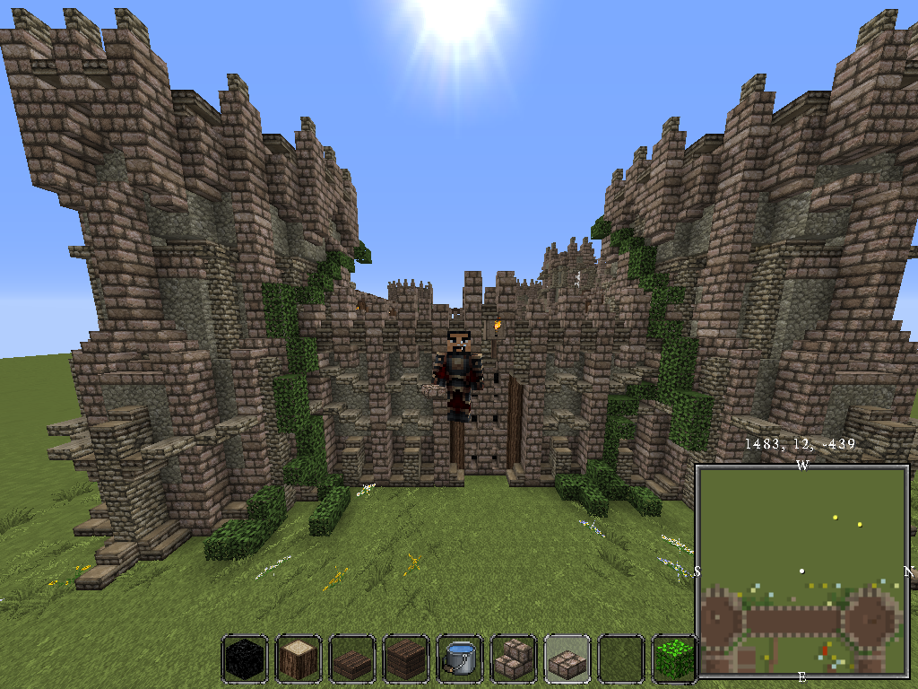 Medieval Fort ''Mundo'' With schematic url Minecraft Map