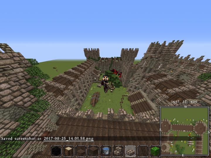 Medieval Fort ''Mundo'' With schematic url Minecraft Map