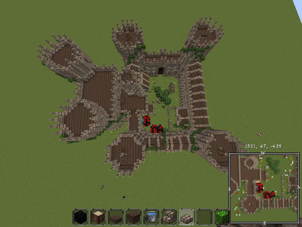 Medieval Fort ''Mundo'' With schematic url Minecraft Map