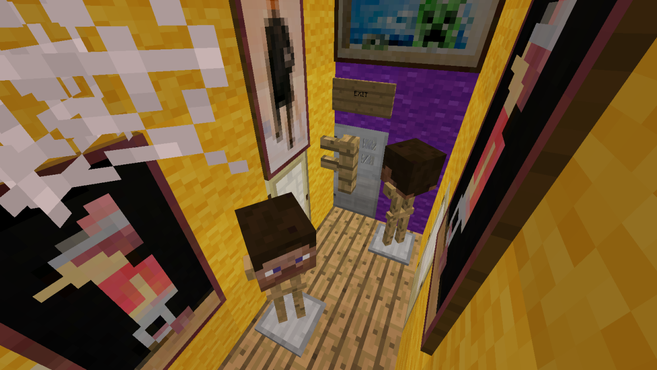 Hello Neighbor BETA 1 Minecraft Map