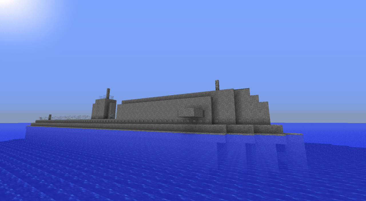 USS Atlantic (remake) Minecraft Map
