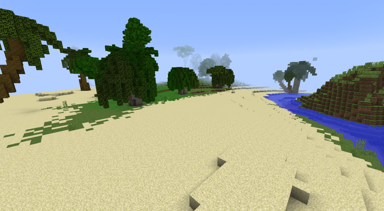 Beach Paradice Minecraft Map