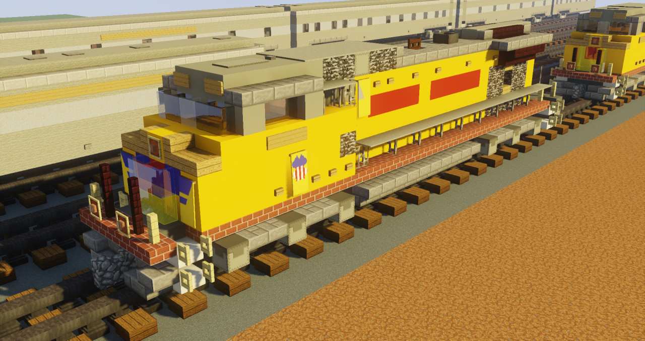 [1.5:1 Scale] GE C44-9W diesel electric locomotives - CNW, SP & UP ...