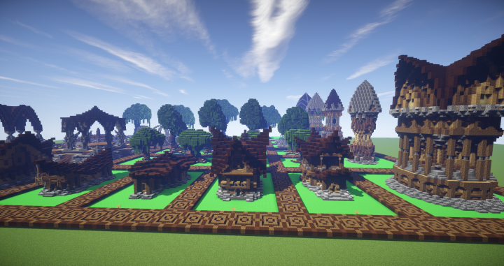 Warzone Builds Bundle Minecraft Map