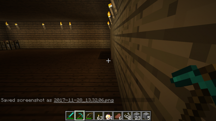 big mine and house Minecraft Map