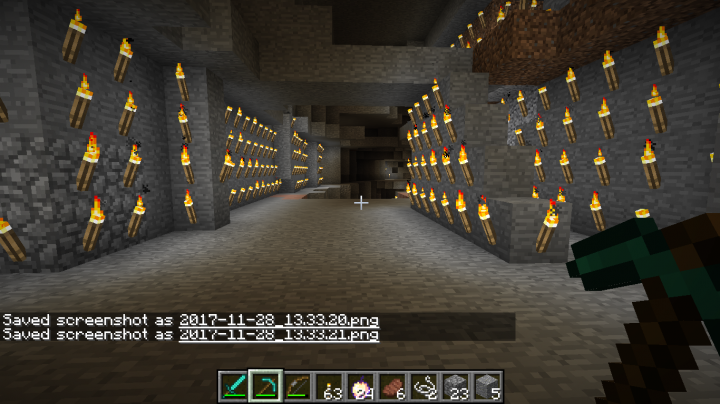 big mine and house Minecraft Map